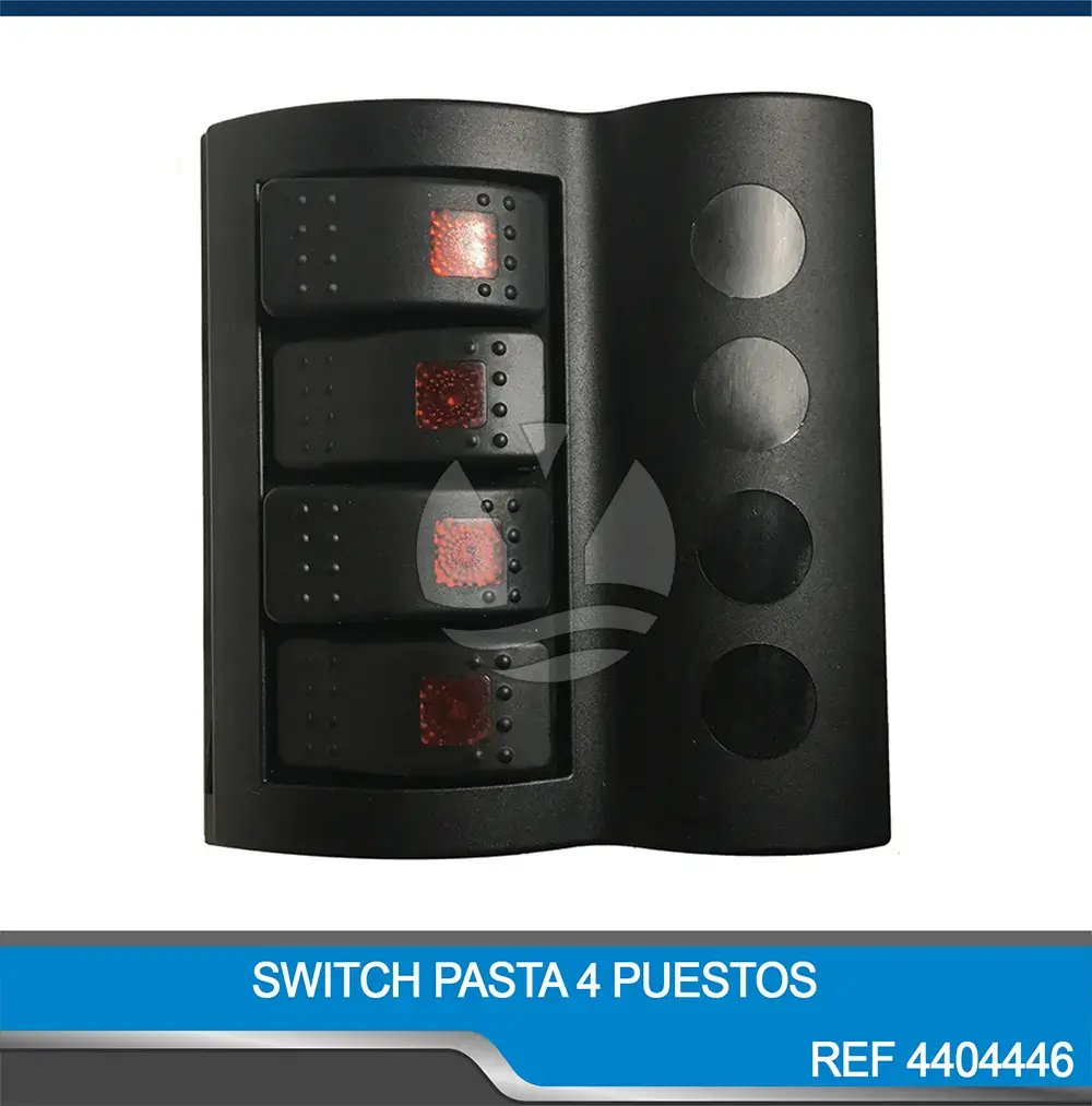 SWITCH PASTA 4 PUESTOS REF 4404446 – YAMAZU